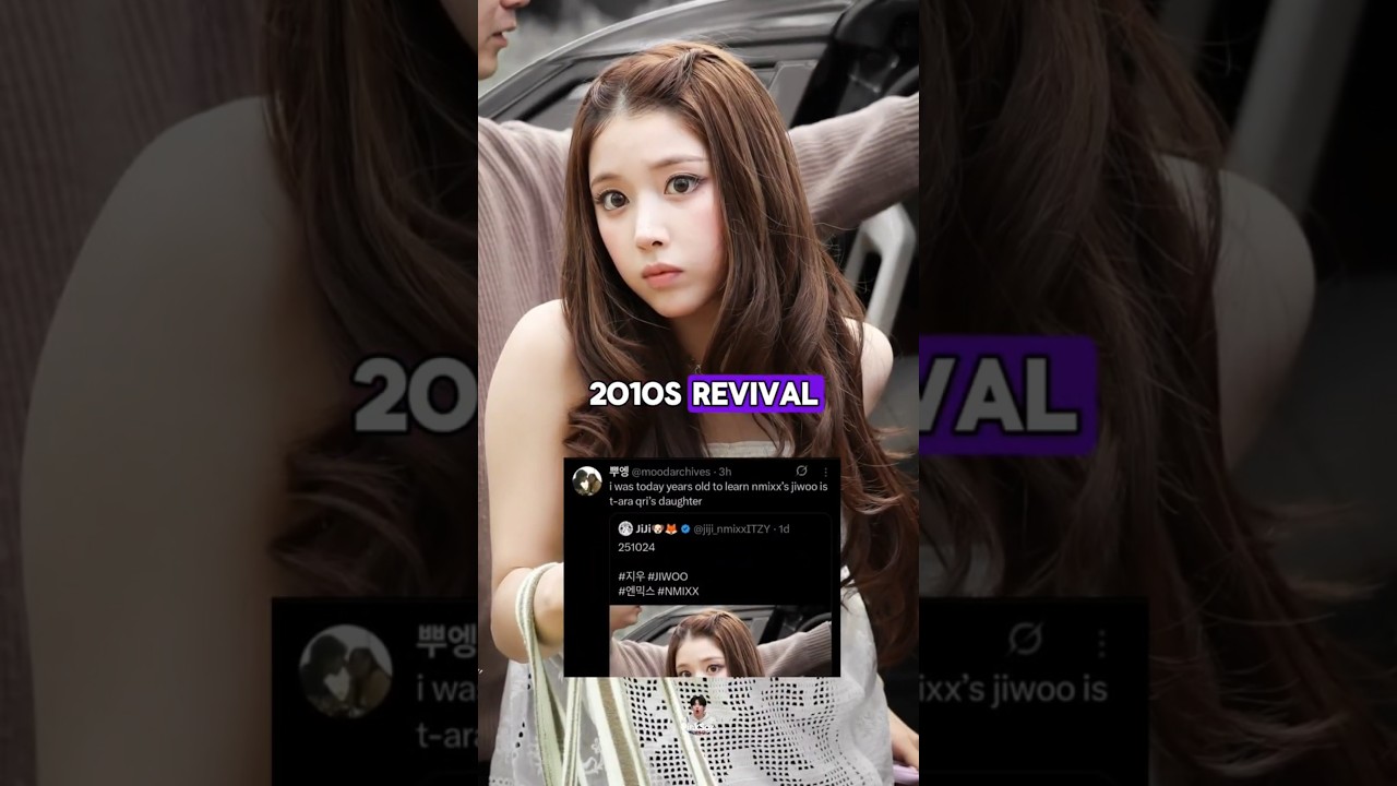 NMIXX’s Jiwoo Goes Viral for Her Nostalgic 2010s Idol Look