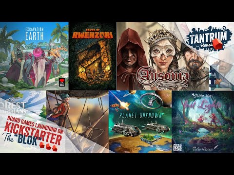 April 2020 (1st half) Board Games Launching on Kickstarter