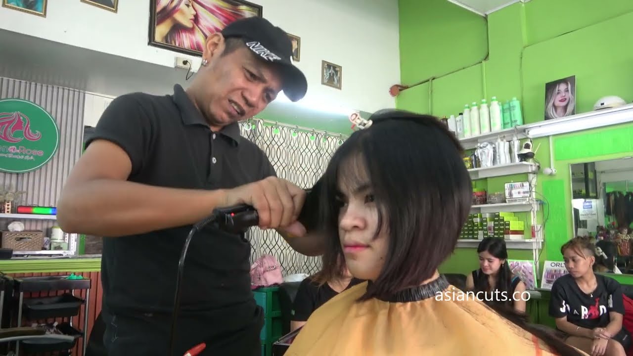 Vivian Medium to Short Undercut Bob