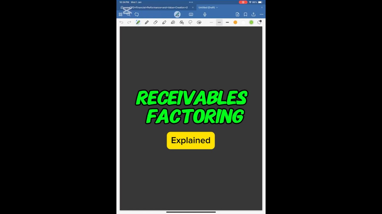 Receivables Factoring Explained