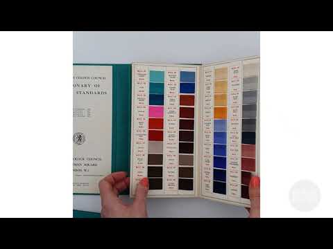 THE BRITISH COLOUR COUNCIL DICTIONARY OF COLOUR STANDARDS, 1951, Expanded Edition