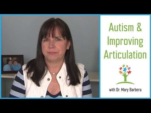 Improving Child Pronunciation & Articulation in Children with Autism
