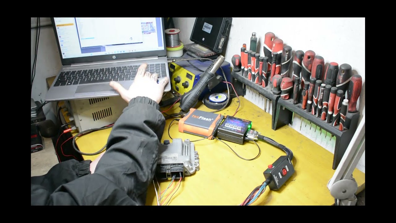 Ford 1.6 TDCi EDC16C34 (0281011701) Bench Read with FoxFlash