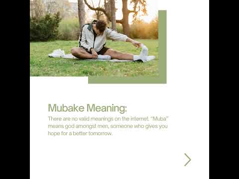 What does the name Daniel Mubake Mean? - Australian Contexts