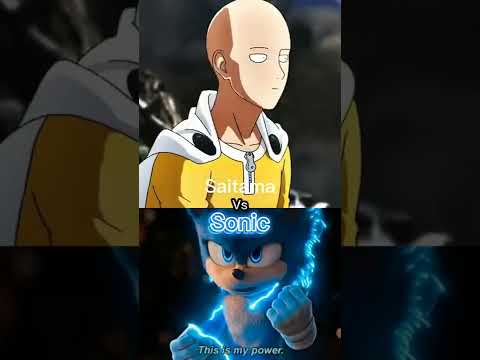 Saitama Vs Sonic.