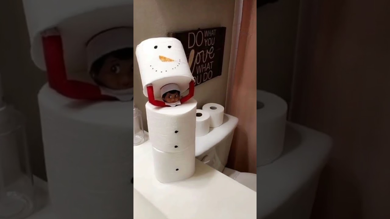 Elf on the shelf #elf #elfie #jingle #santa #joy #magical #elfontheshelf #ideas #family #tradition