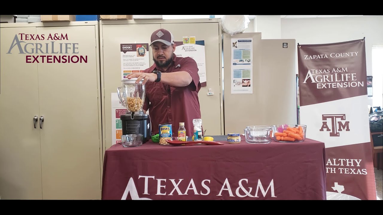 Extra Easy Hummus Recipe - Texas A&M AgriLife Extension Service - Zapata County