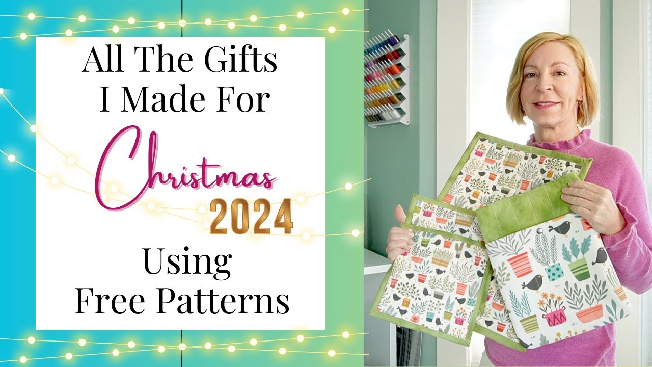 All the Christmas Gifts I Made for 2024 | Free Patterns |