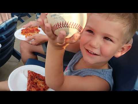 Our first Mahoning Valley Scrapper baseball game of the year