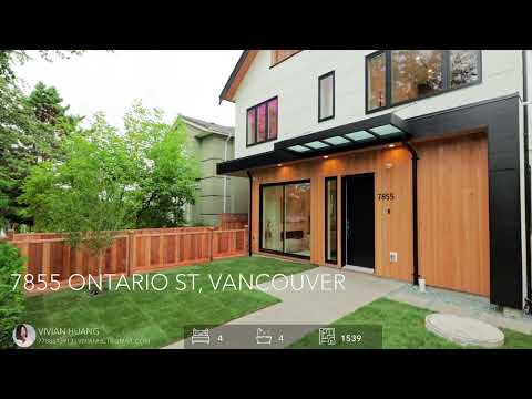 Bright and Modern 4 BDR + 4 WR Half Duplex in Vancouver - 7855 Ontario St Vancouver