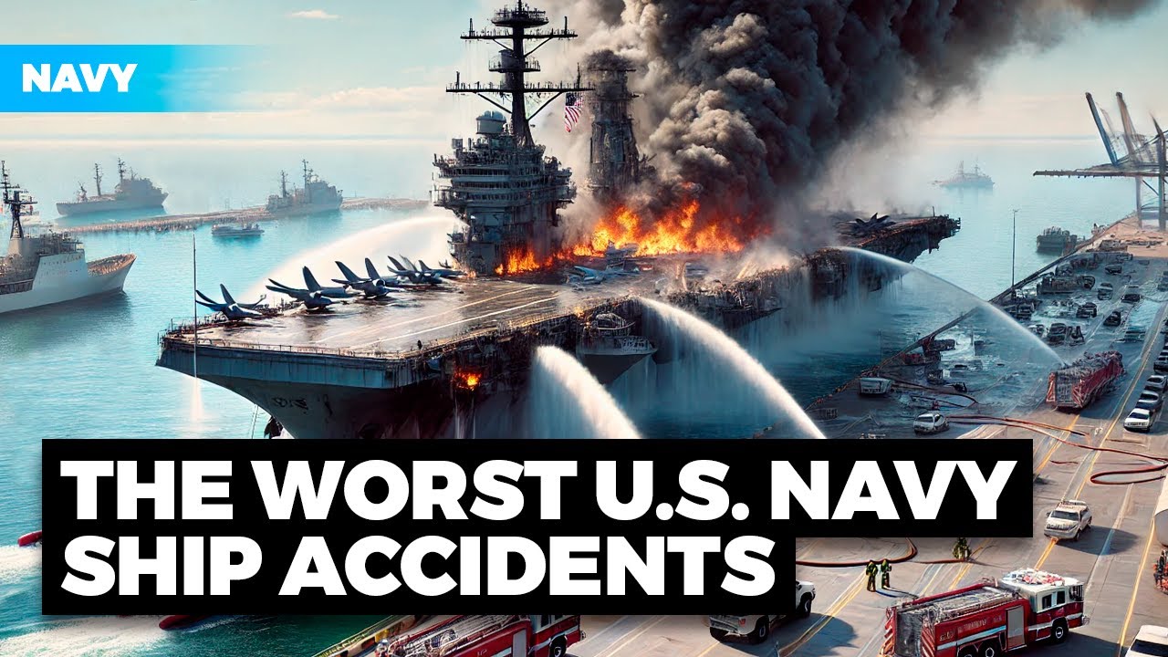Disasters at Sea: The WORST U.S. Navy Ship Collisions and Fires