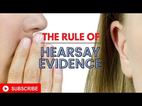 [L163] THE RULE OF HEARSAY EVIDENCE | CCMA | EXPLAINED BY A SOUTH AFRICAN LABOUR LAWYER