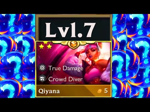* WORLD FIRST * Qiyana⭐⭐⭐ Lvl 7 | TFT Set 10