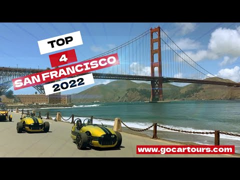 Top 4 Tourist Attractions in San Francisco 2022-Travel like a pro Best Tour in San Francisco GoCars