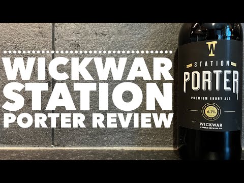 Wickwar Station Porter By Wickwar Wessex Brewing Company | British Craft Beer Review