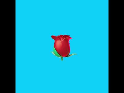 Red rose emoji