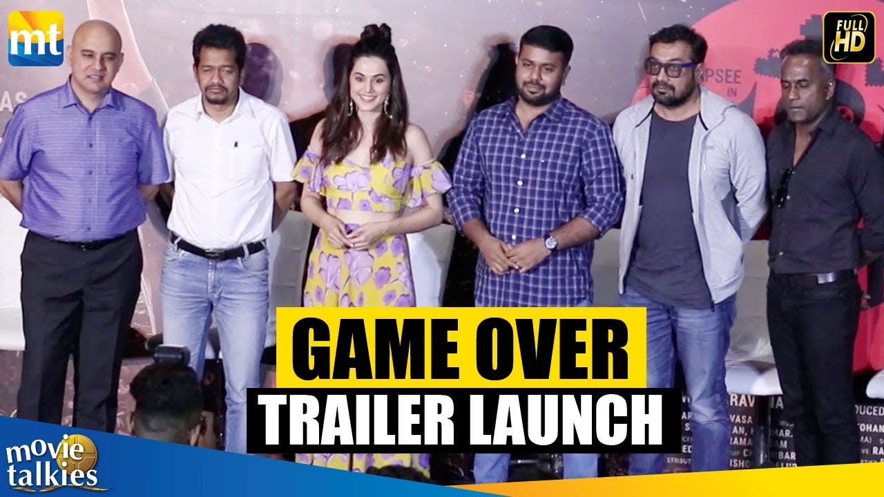 Game Over| Hindi Official Trailer Launch | Taapsee Pannu| Anurag Kashyap I Ashwin Saravanan