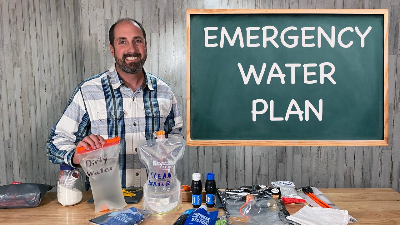 How To Build A Water PLAN For Emergencies: In Just 3 Easy Steps!
