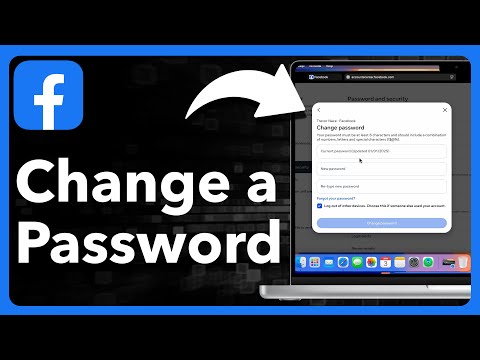 How To Change Facebook Password On Computer