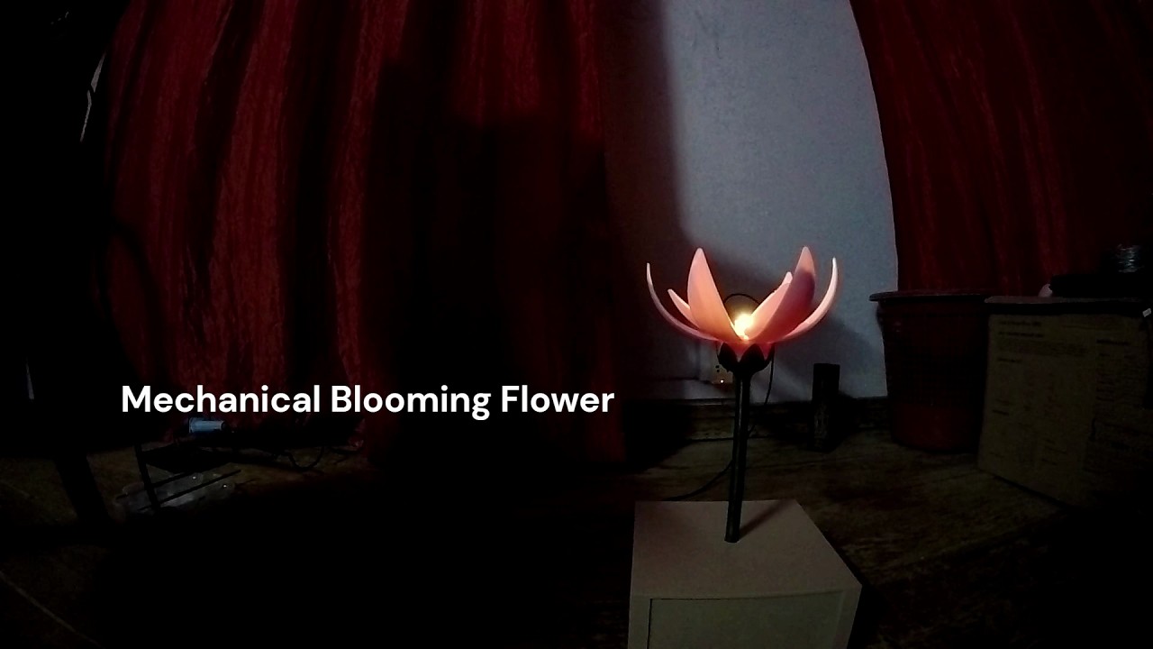 Mechanical Blooming Flower