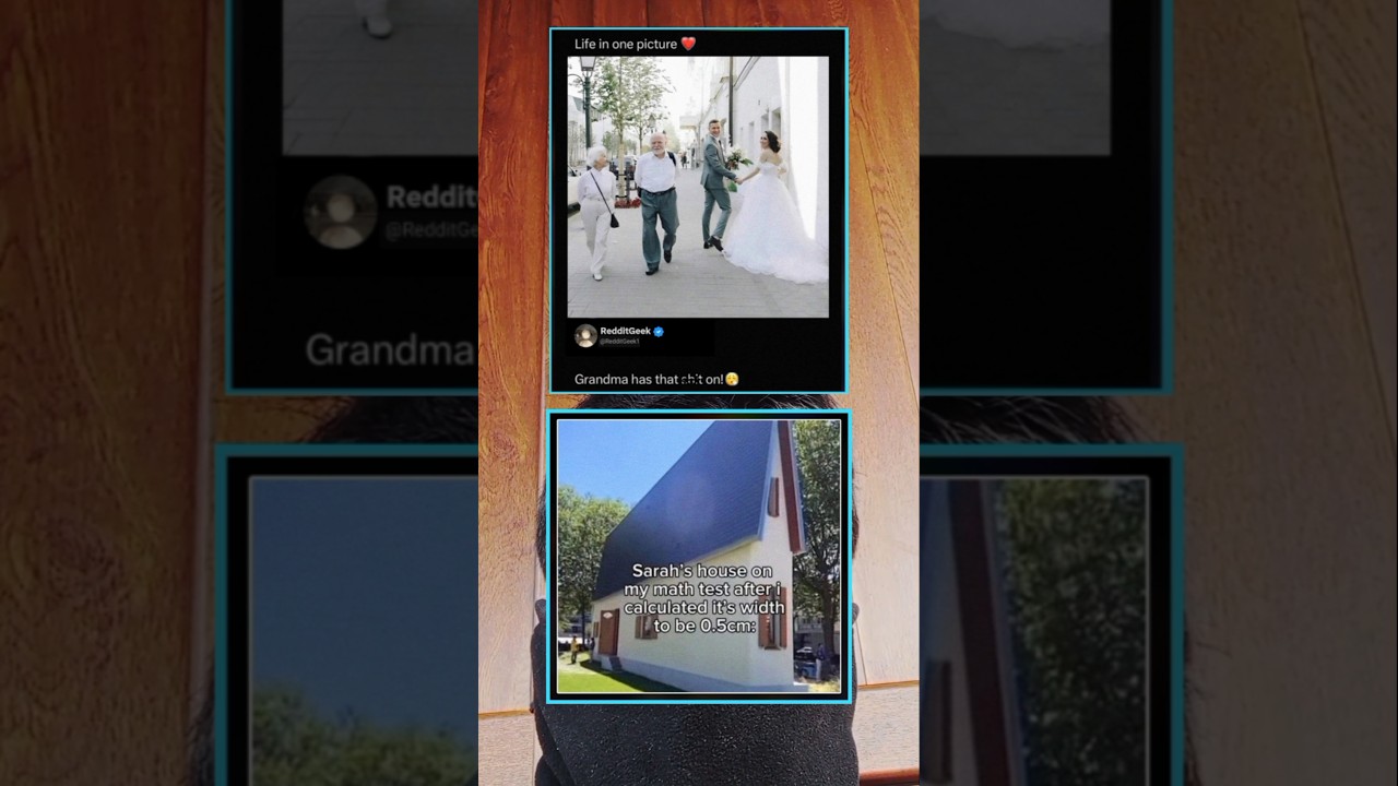 Sara's house on my math test