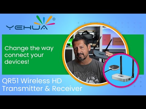 Wireless HD Media Streaming from Yehua | The QR51, a slice of the future.