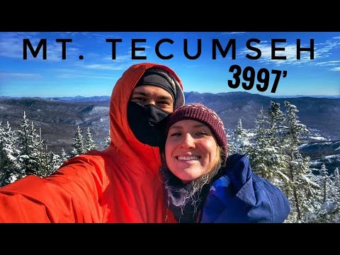HIKING THE smallest NH “4000 footer” IN THE WINTER! | Mount Tecumseh