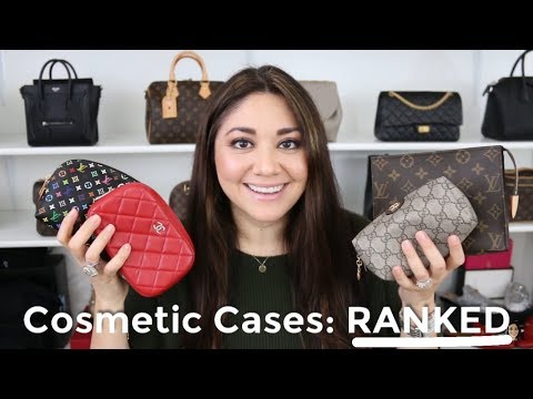My Cosmetic Cases: RANKED | LV, Chanel, Gucci | Minks4all