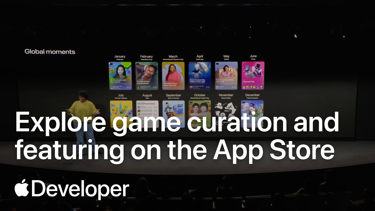 Explore game curation and featuring on the App Store | Meet with Apple
