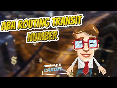 ABA routing transit number π² BANKING & CREDIT TERMS π²