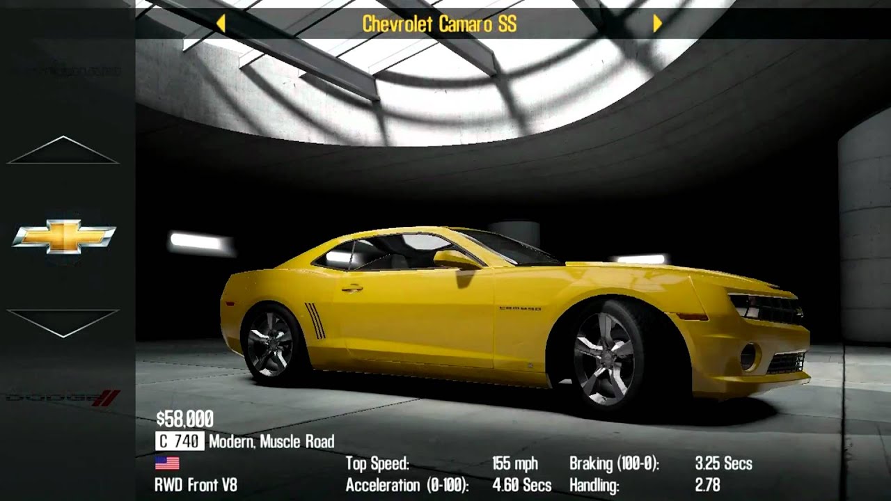 Need For Speed: Shift 2 Unleashed - Full Car List in HD