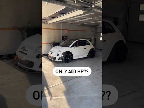 Power to weight? Yes😮💨😩 #abarth #400hp #fast #cars #racecar #shorts #fun #track #trackbuild