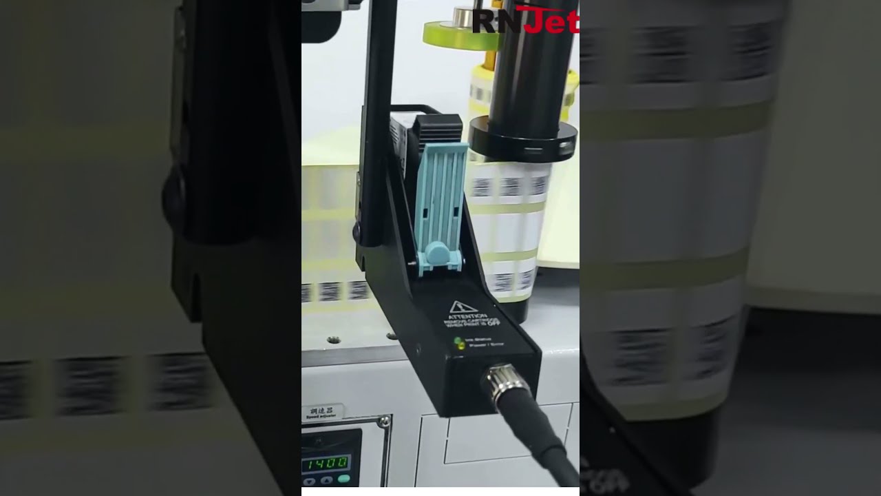 Introducing the Date Coder RNJet H1+: Your Ultimate Solution for printing on labels. Track and Trace