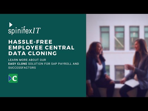 Copy, Clone and Scramble Sensitive SAP Payroll and Employee Central Data with Easy Clone