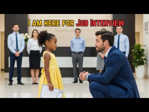 Little girl shows up for a job interview — CEO learns her mom’s in the hospital and is shocked