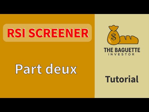 2/2 Create a crypto RSI screener : how to program it in TradingView