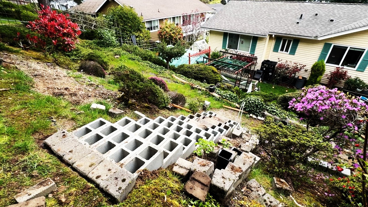 Completion of Slope-side Stairs — Fruit Tree Fertilization — Planting of Two New Varieties