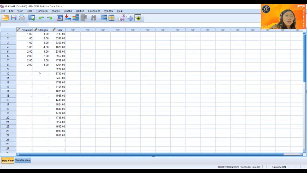 One Way ANOVA RAK SPSS