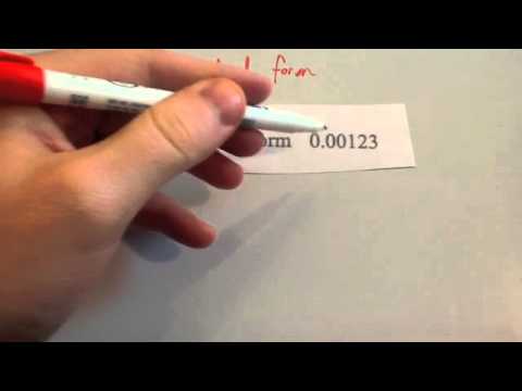Standard Form - Corbettmaths