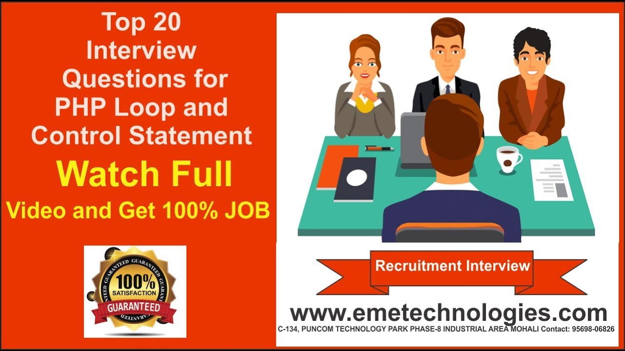 Top 20 Interview Questions for PHP Loop and Control Statement