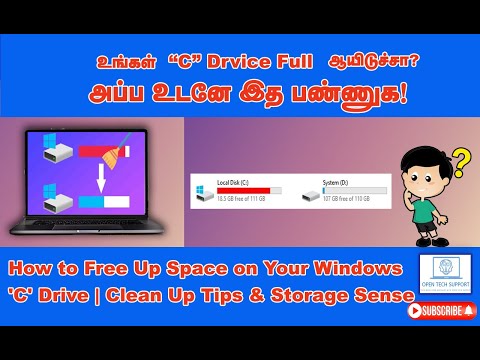 How to Free Up Space on Your Windows 'C' Drive | Clean Up Tips & Storage Sense