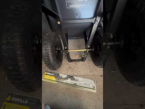 Awesome Gorilla dual wheel kit for wheelbarrow. 👍👍 #homedepot #construction #wheelbarrow #awesome