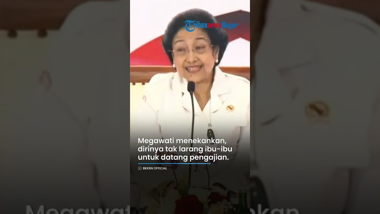 Kembali Membuat Heran, Megawati Pertanyakan Banyak Ibu-ibu yang Doyan Pengajian - Tribun Video