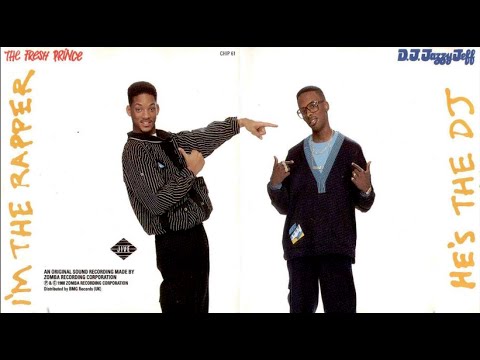 DJ Jazzy Jeff & The Fresh Prince - 1988- ''He's The DJ, I'm The Rapper''