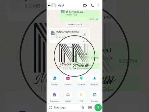 How to send or share an APK file in WhatsApp?