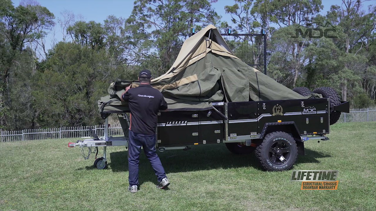 Jackson Forward Fold Pop-Up Camper Trailer