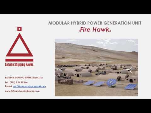 Hybrid Power Generator "Fire Hawk"
