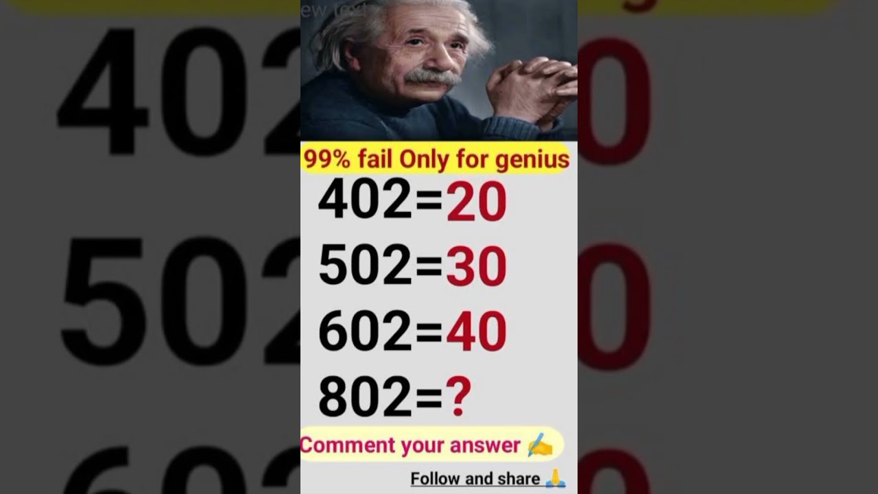 Math IQ test question 🤔📒🧐🧐#educational 💯