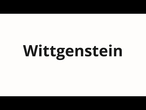How to pronounce Wittgenstein
