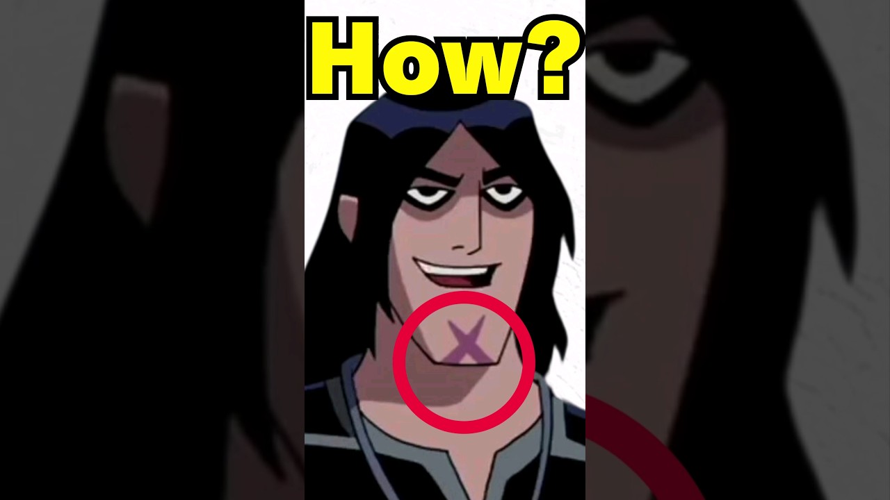 How did Kevin get the X mark on his face? #ben10 #omnitrix #shorts